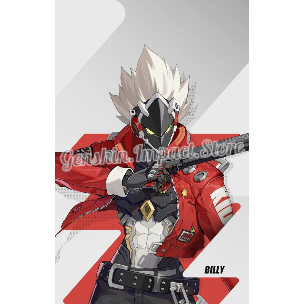 ภาพการ ์ ดตัวละคร Zenless Zone Zero M1 ( พร ้ อมผูกมุม ) | Shopee Thailand