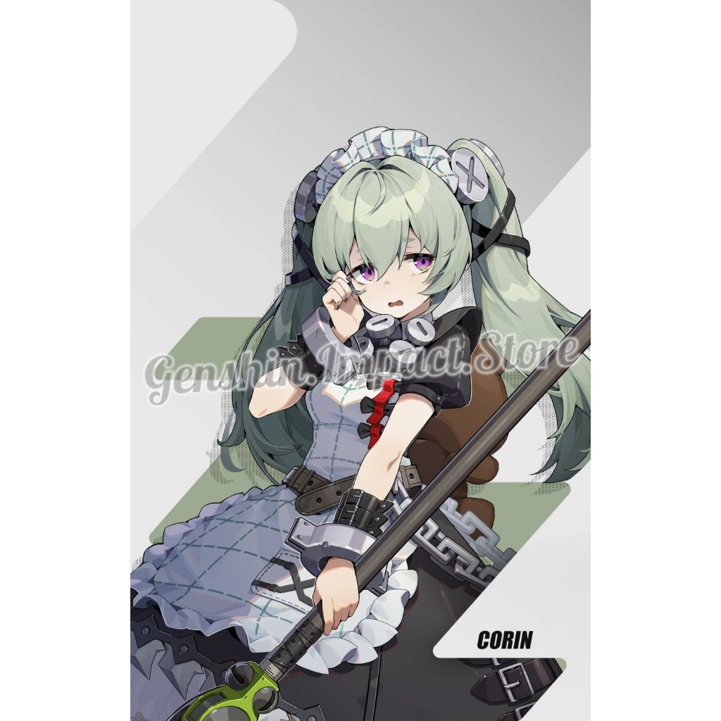 ภาพการ ์ ดตัวละคร Zenless Zone Zero M1 ( พร ้ อมผูกมุม ) | Shopee Thailand