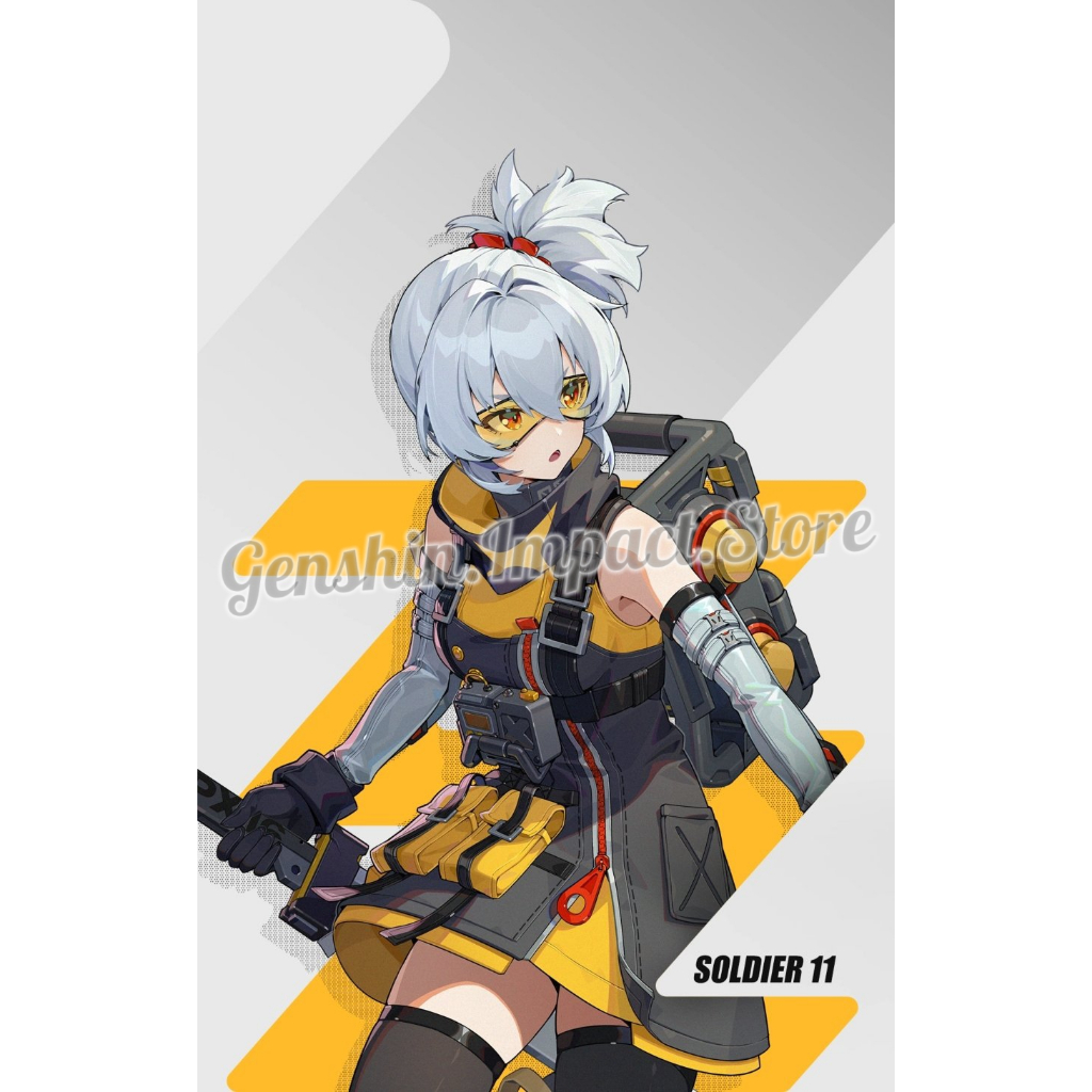 ภาพการ ์ ดตัวละคร Zenless Zone Zero M1 ( พร ้ อมผูกมุม ) | Shopee Thailand
