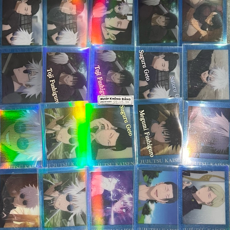 [มี Jjk - P30] การ์ดโพลาใส JUJUTSU KAISEN ศักดิ์ศรี GOJO GUTO JOJI ...