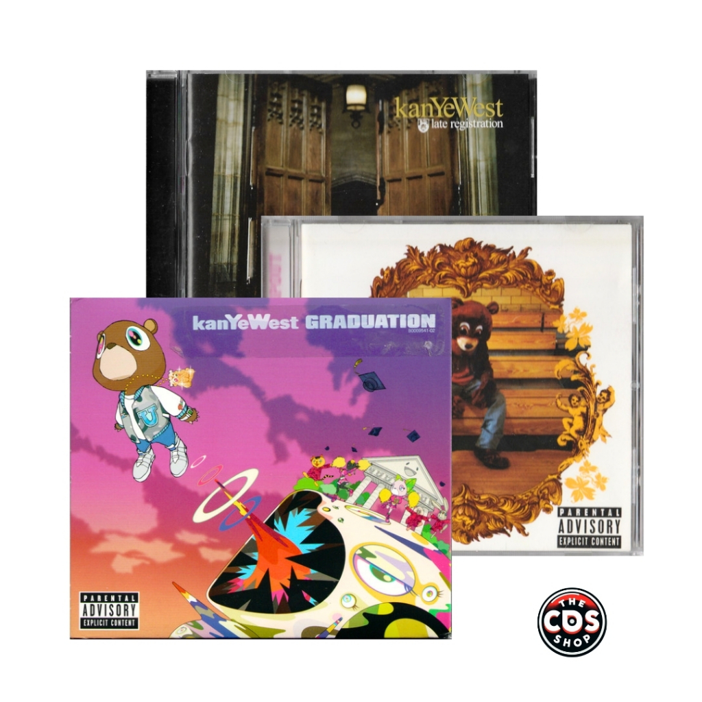 อัลบั้ม kanYe West ของแท้ (เทปเดิม ซีดี) | Shopee Thailand