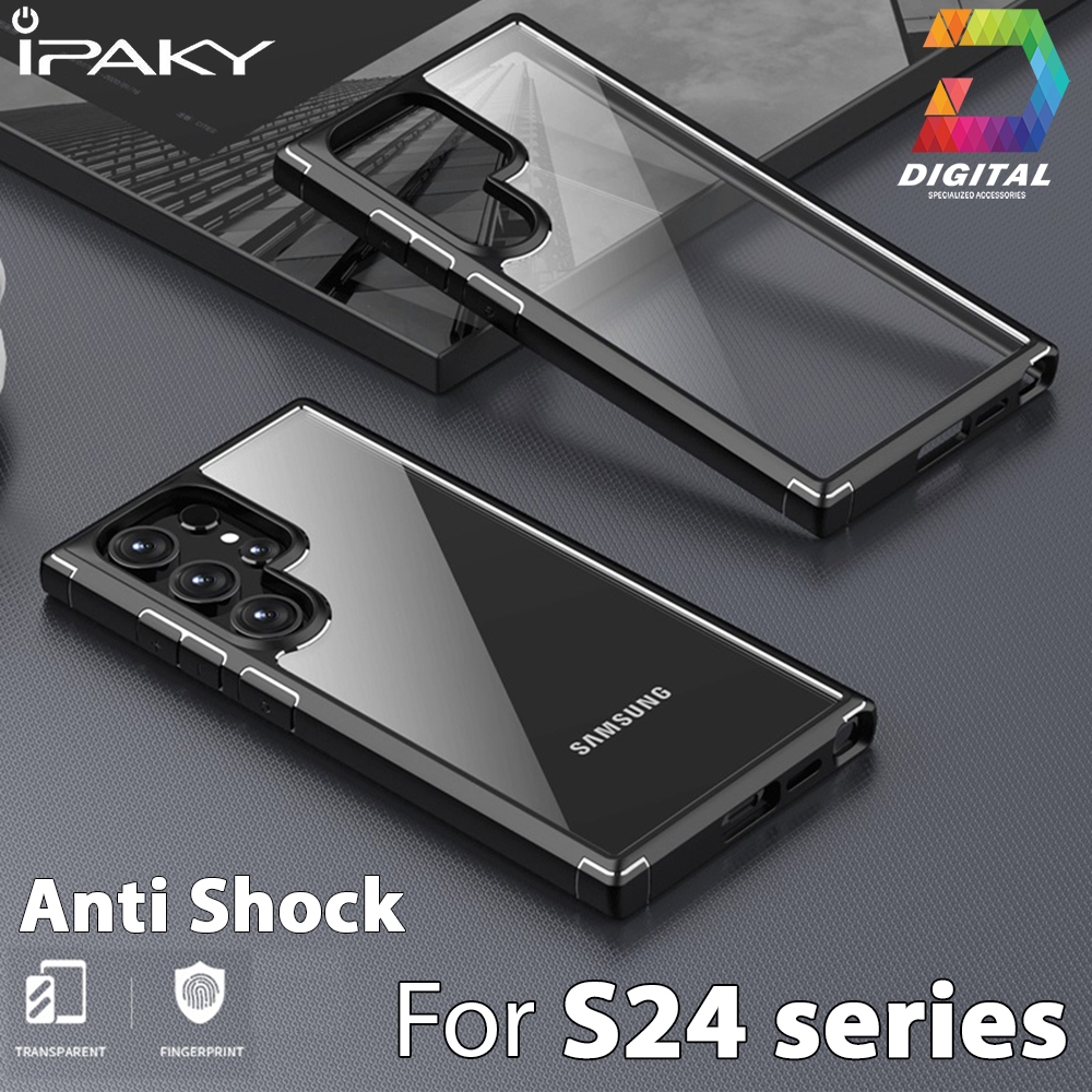 Samsung S24 / S24 PLUS / S24 ULTRA เคสกันกระแทกของแท ้ iPaky | Shopee ...