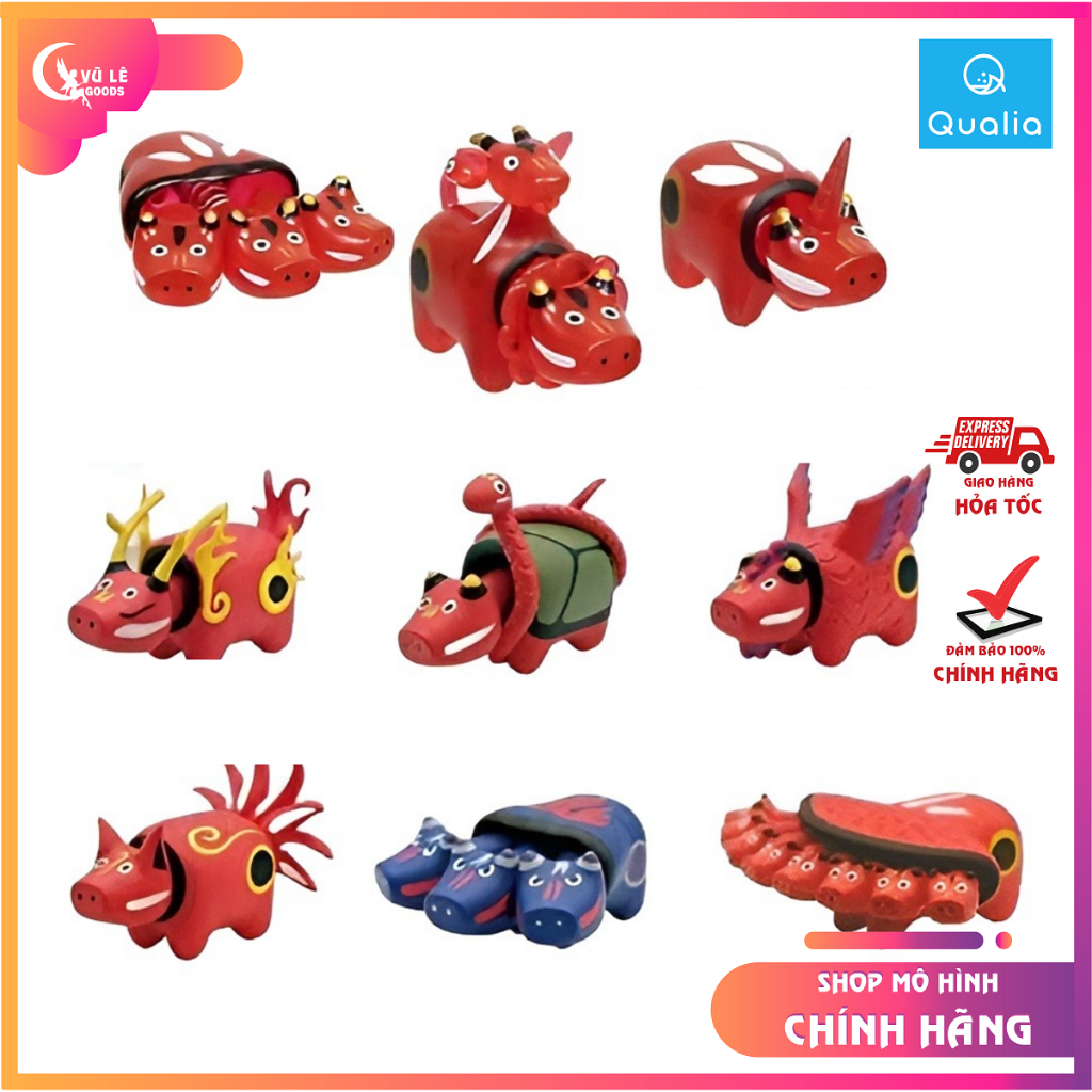 ของแท้ Qualia Japan Divine Beast Beko Akabeko รุ่น | Shopee Thailand