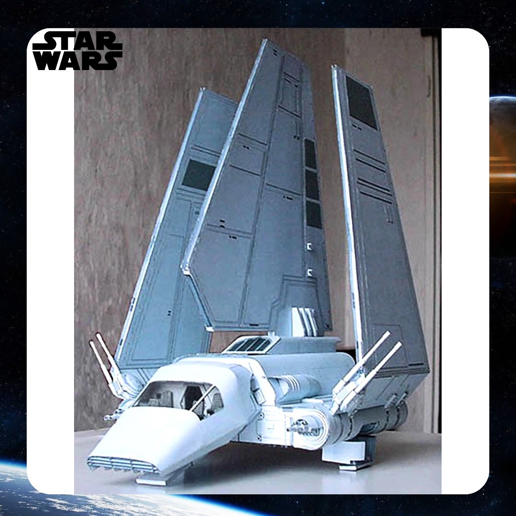 Star Wars - Tydirium Imperial Lambda Spaceship Paper Model | Shopee Thailand