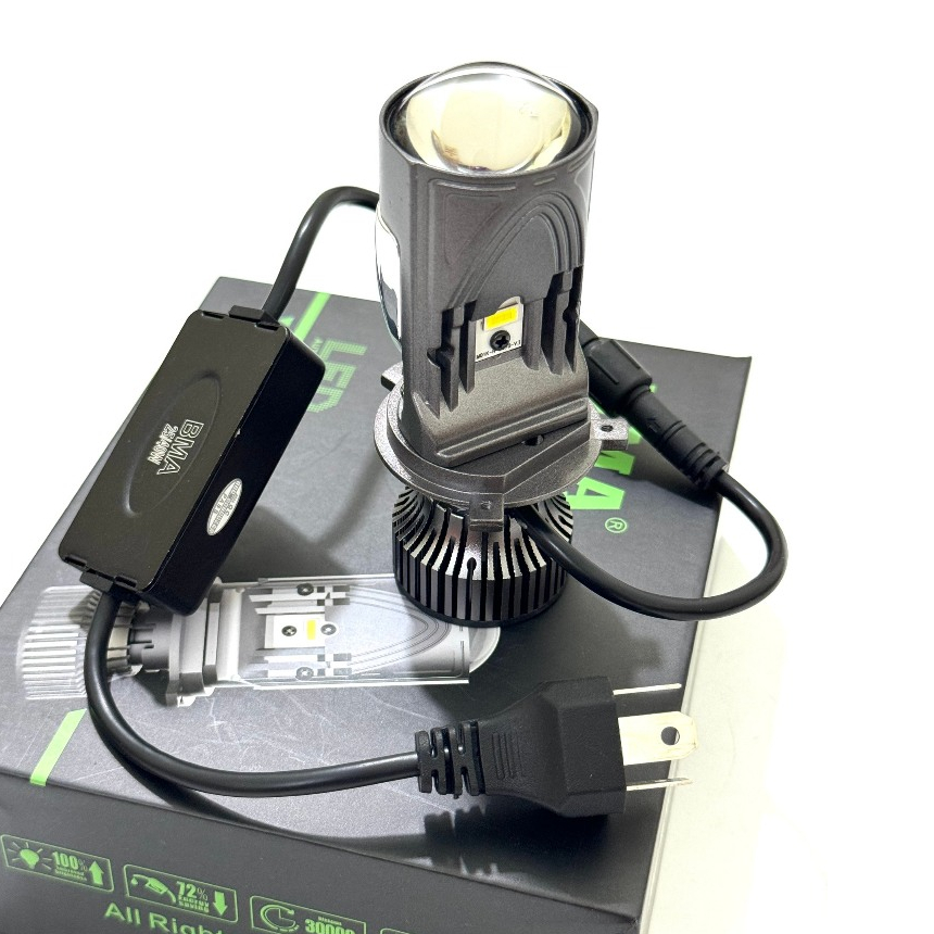 ไฟ LED มอเตอร์ไซค์, LED Ball BMA M01H 45W 12 เดือนพร้อมขอบแสงจ้า ...