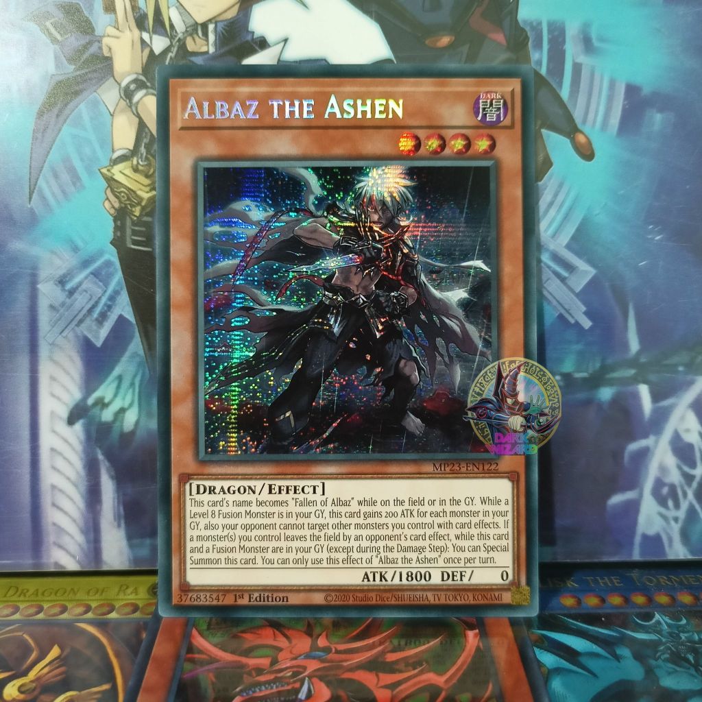 Albaz the Ashen - MP23-EN122 - Prismatic Secret หายาก [ การ ์ ด Yugioh ] | Shopee Thailand