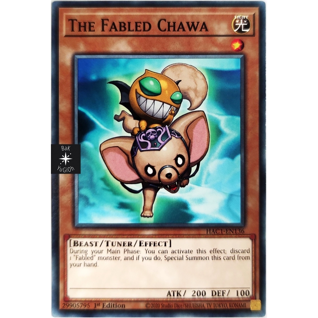 [ การ ์ ดยูจิโอห ์ ] The Fabled Chawa |En| ทั ่ วไป | Shopee Thailand