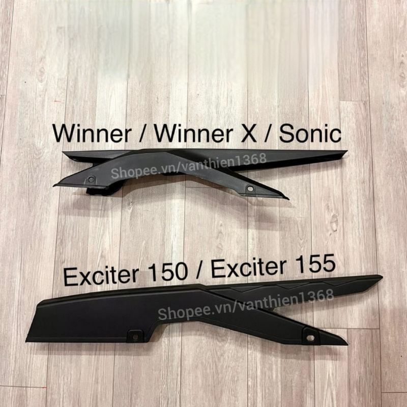 Winner X V1-V2-V3 EXCITER 150-155 ฝาครอบโซ่รถยนต์พลาสติกสีดํา | Shopee ...