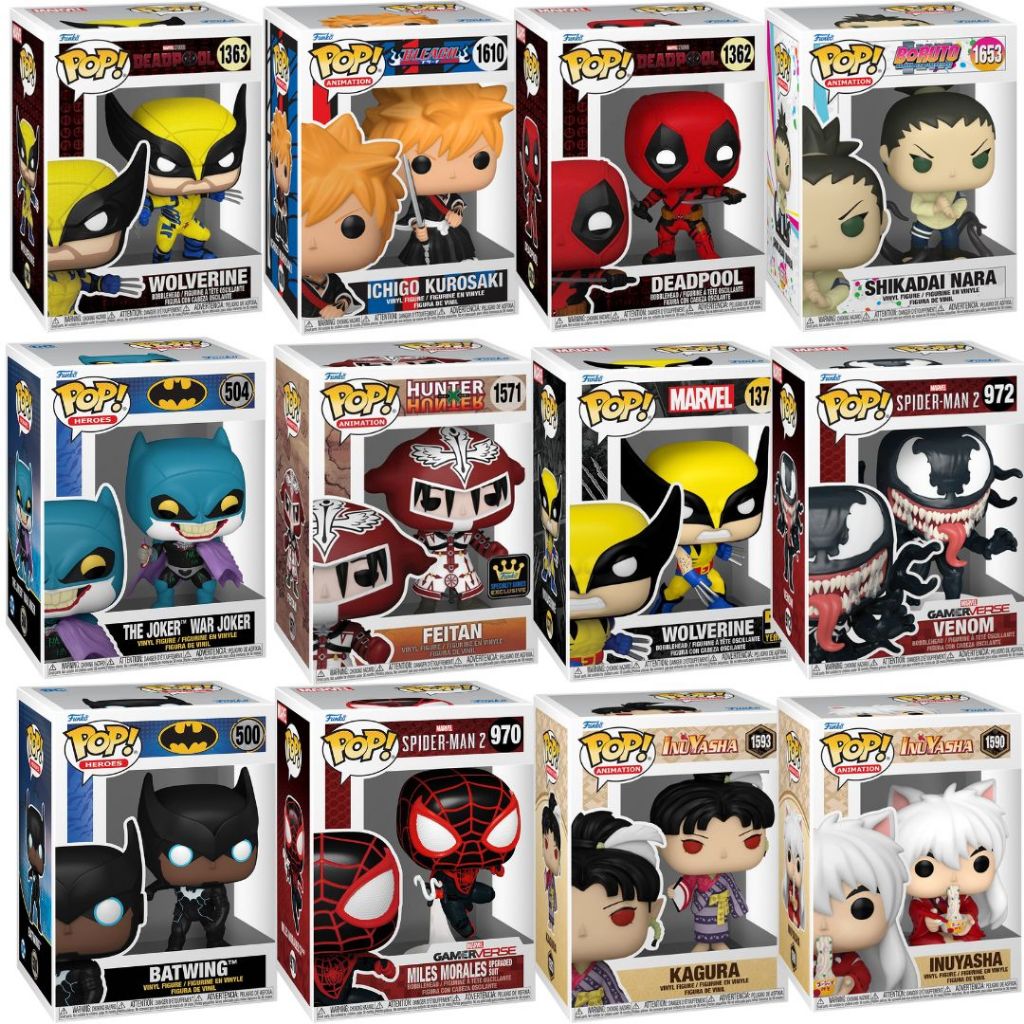 ฟังโก้ป๊อป! (อัพเดท 28 / 08) รุ่น Funko Pop! วูล์ฟเวอรีน สารฟอกขาว สไป ...
