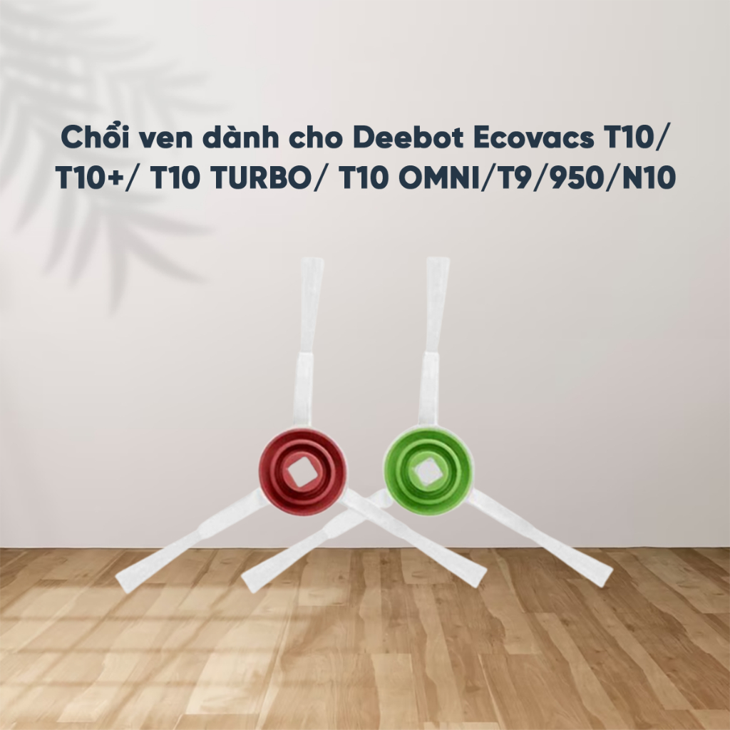 แปรงข้างสําหรับ Deebot Ecovacs T10/ T10+/ T10 TURBO/ T10 OMNI/ T9/ N8/ N10_สีขาว | Shopee Thailand