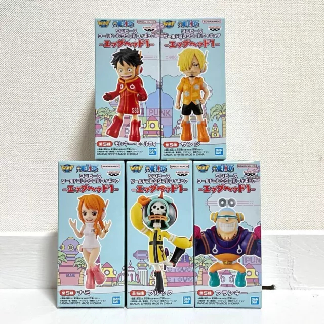 ของแท ้ One piece Model - Onepiece Team Straw Hat Egghead Vol.1 wcf ...
