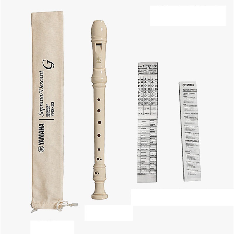 Yamaha YRS-23 I Soprano Recorder ขลุ่ย Yamaha Tone G ขลุ่ย | Shopee ...