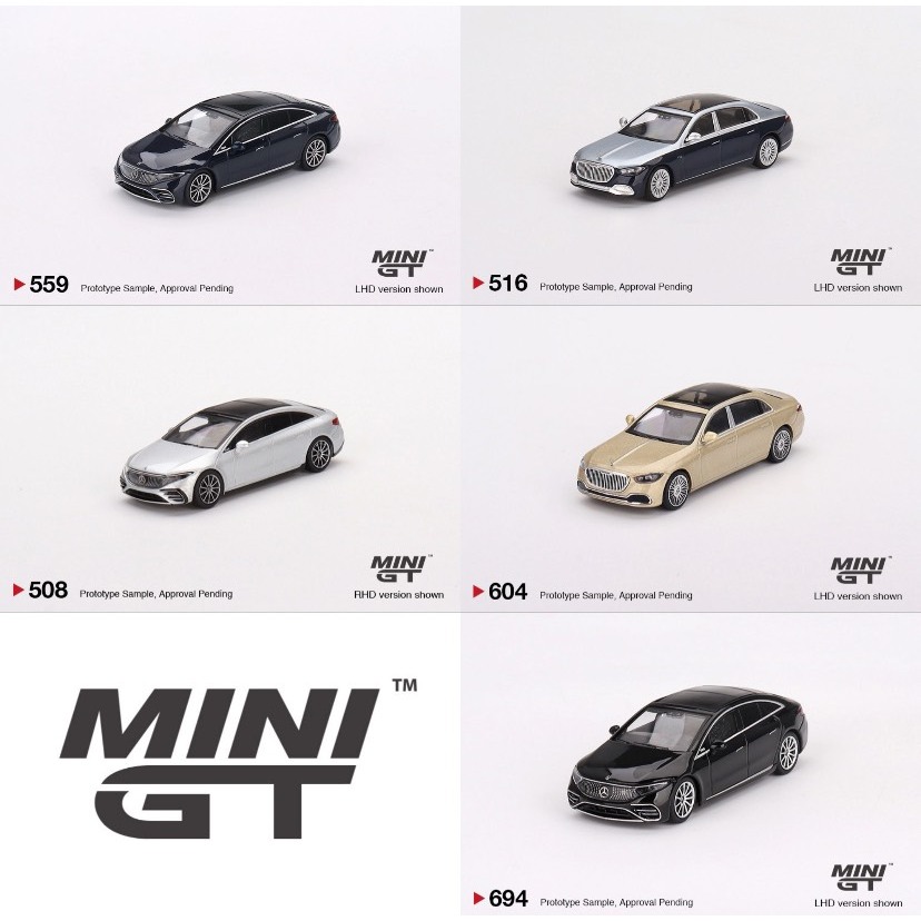 Mini GT Mercedes-Maybach S680 รถประเภทต่างๆ-1:64 เครื่องชั่งไซง่อนของ ...