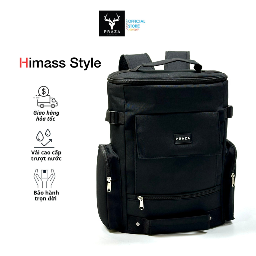 กระเป๋าเป้สะพายหลังเดินทางโรงเรียน Himass เหมาะกับแล็ปท็อป PRAZA Premium 15.6 นิ้ว - BLS0207 ...