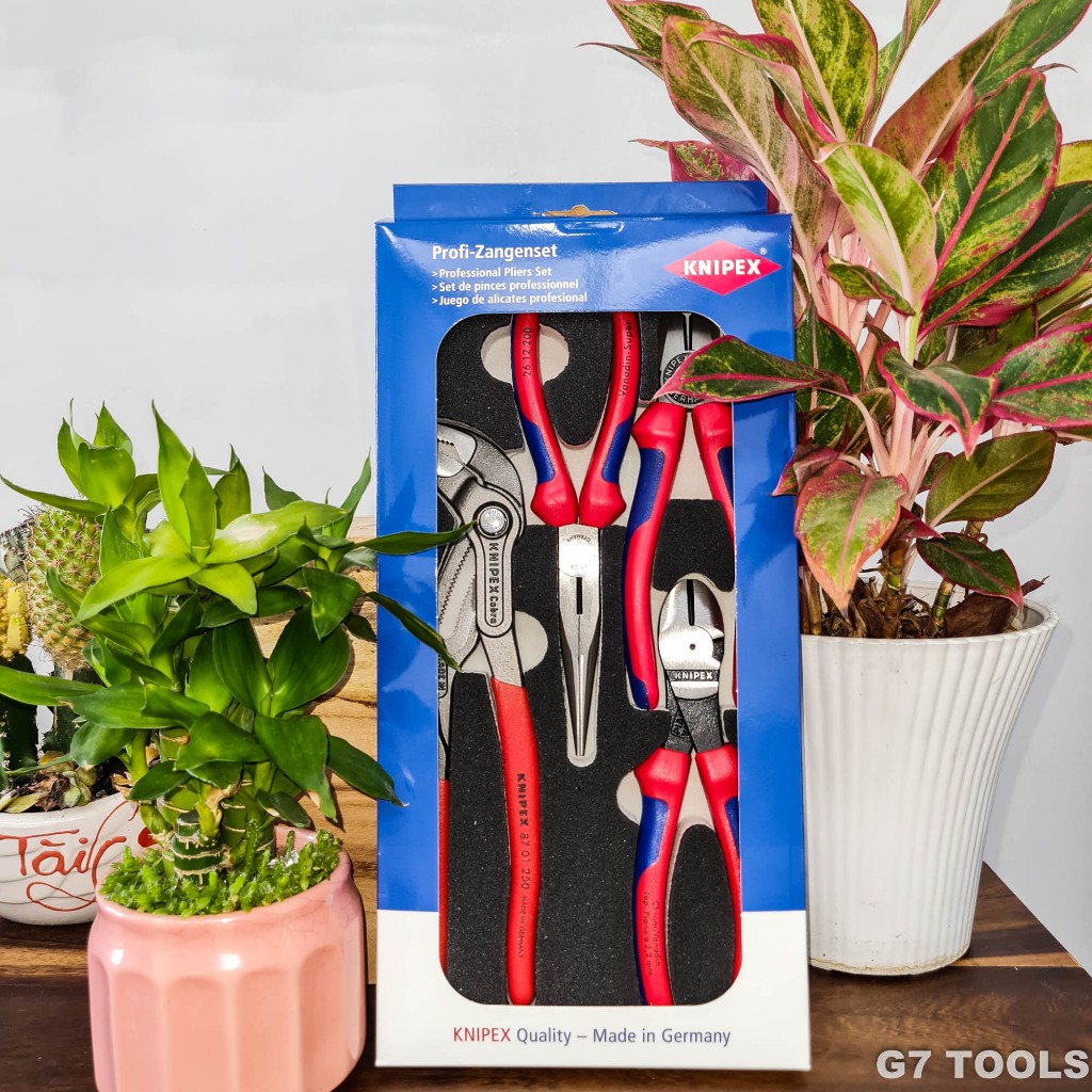 Knipex 00 20 01 V15 - ชุดคีมปิด 4 อันในถาดโฟม | G7 Tools ฮานอย | Shopee ...