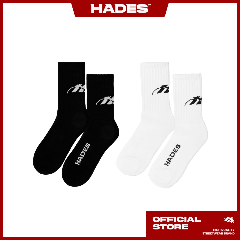 ถุงเท้า Unisex Cotton 100% HADES CORE SOCK 24 - แบรนด์ HADES ของแท้ ...