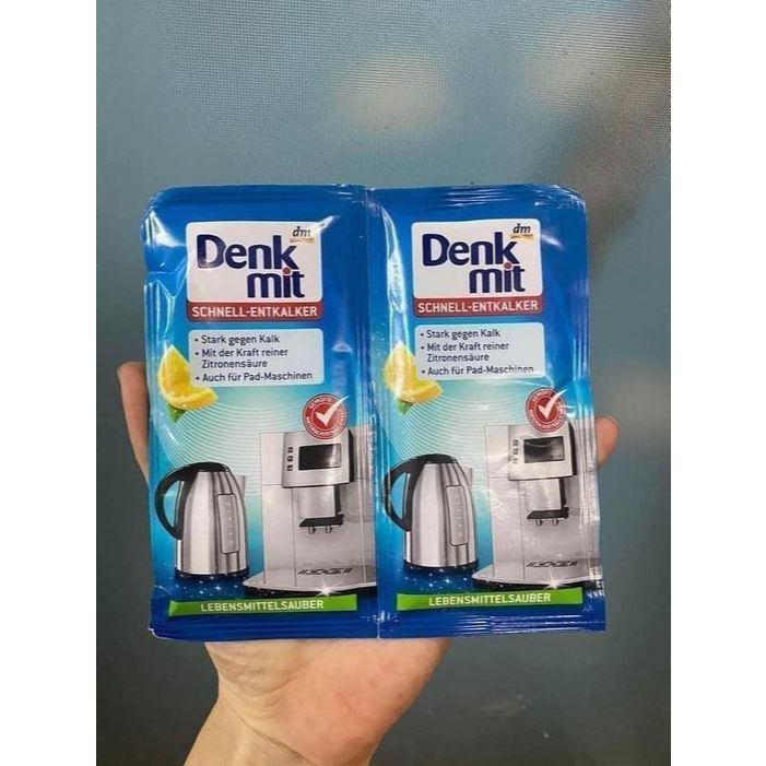 German Goods Denkmit Schnell Entkalker ผงฝากเร็ว ชุด 2 แพ็ค x 25g ...