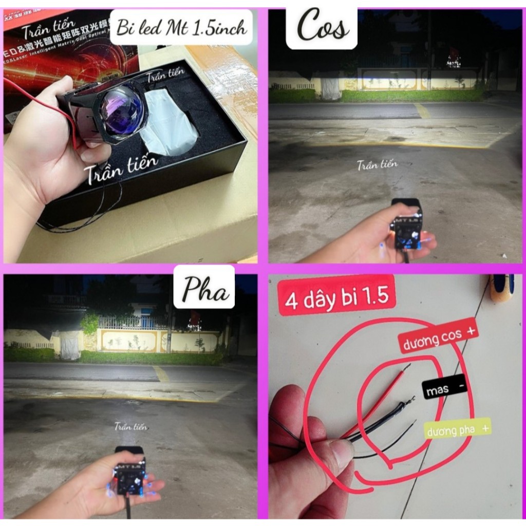 Ghost Led Ball Light - Mt1.5 นิ้ว รุ่นใหม่ล่าสุด 2024 | Shopee Thailand