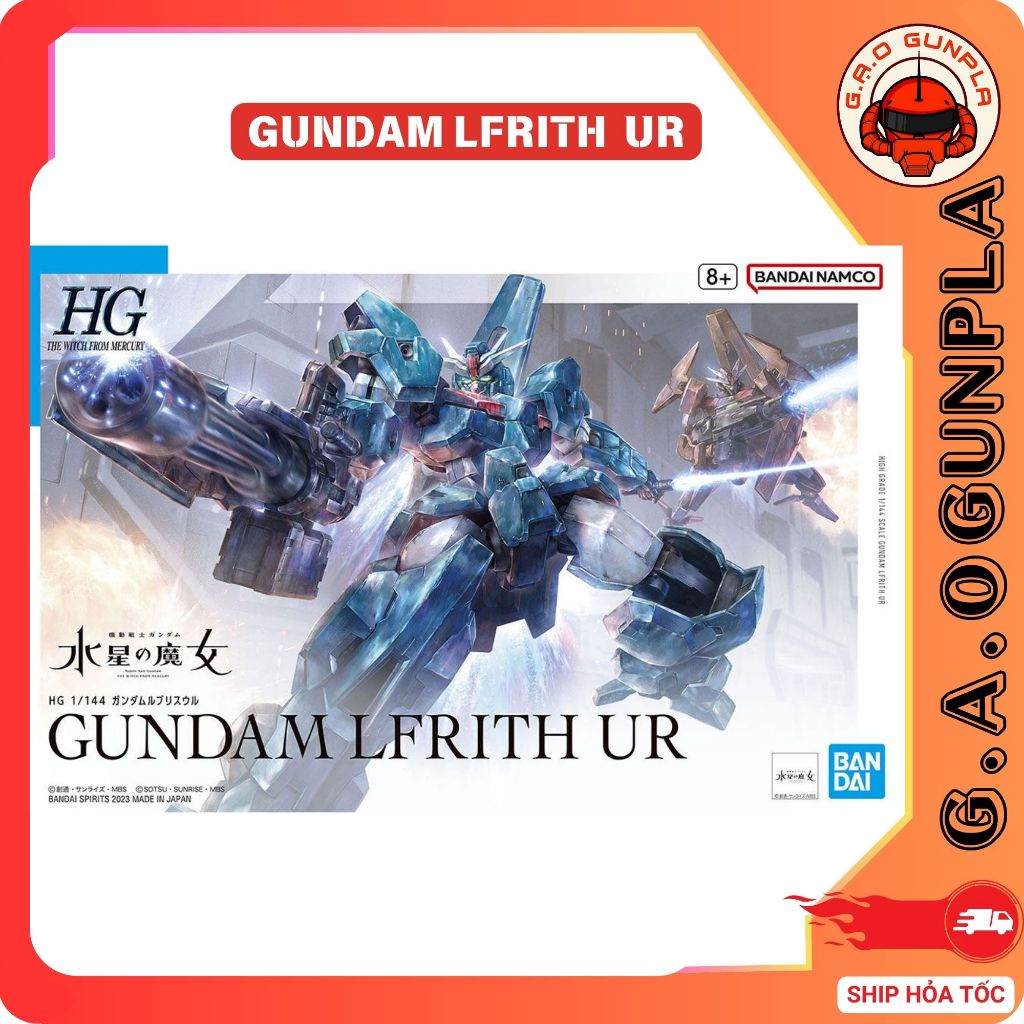 Bandai Gundam HG 1/144 Gundam Lfrith Ur Assembly Model | Shopee Thailand