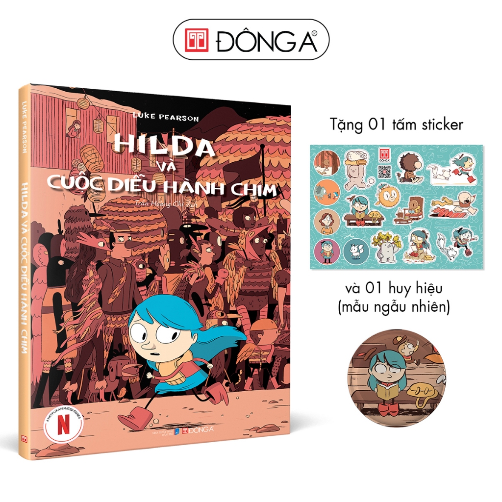หนังสือ - Hilda and bird Parade (พร้อมป้าย 01 และสติ๊กเกอร์) - East A ...