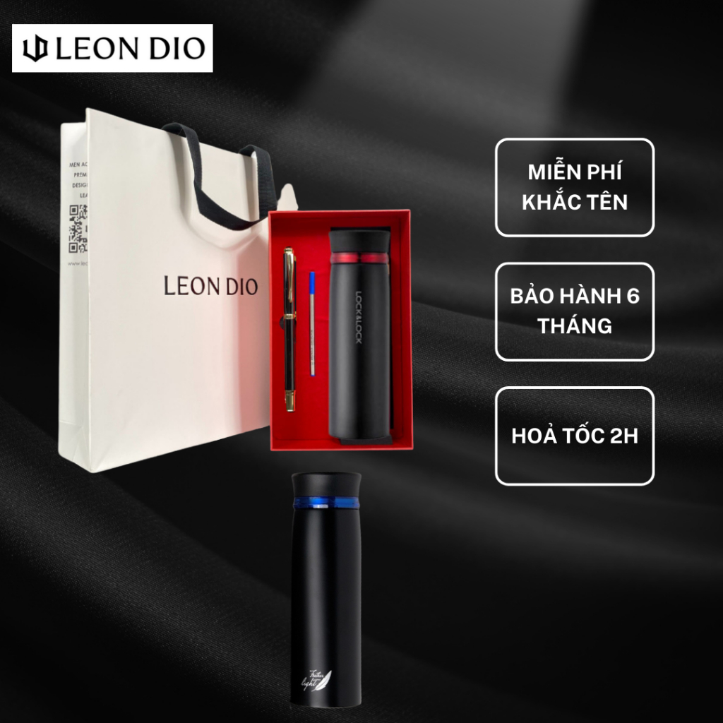 [ชุดของขวัญ] Leon Dio GIFT SET Primal Loyal Pen & LocknLock LHC4131 กระติกน้ําร้อนแท้ - 450ML ...