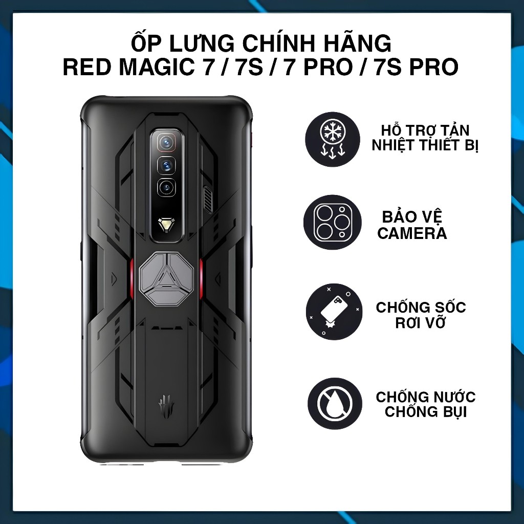 Nubia Red Magic 7 / 7S / 7 Pro / 7S Pro เคสโทรศัพท์กันกระแทก (ของแท้) | Shopee Thailand