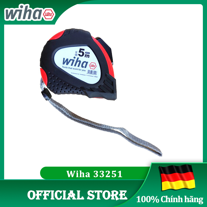 แบบนี้ 33251 ตลับเมตรเคลือบพลาสติกแกนเหล็ก 5 เมตร [เยอรมันแท้/เยอรมนี ...