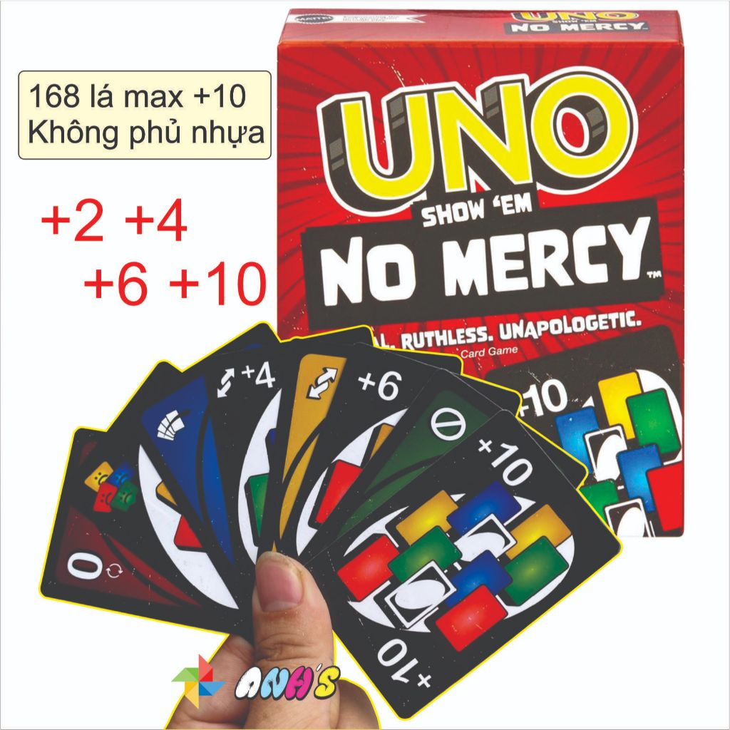 Uno NOMOCY ไม่ Pity no mercy +100 + Infinity The Deck มีผลลัพย์ | Shopee Thailand