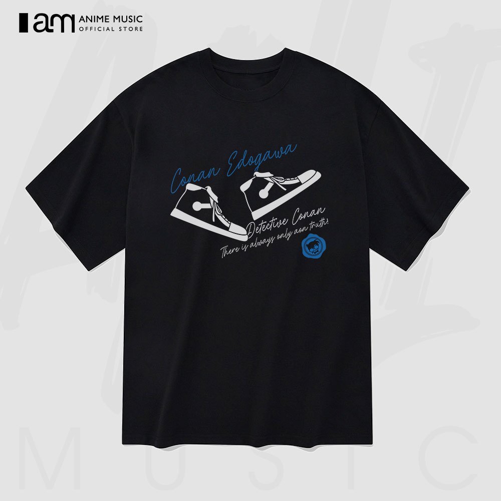 Detective Conan Edogawa Quote Art Organization เสื้อยืด Unisex ขนาดใหญ่ ...
