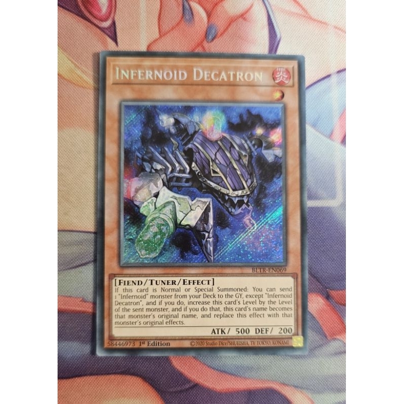 การ์ด Yugioh : Infernoid Decatron (TCG) | Shopee Thailand