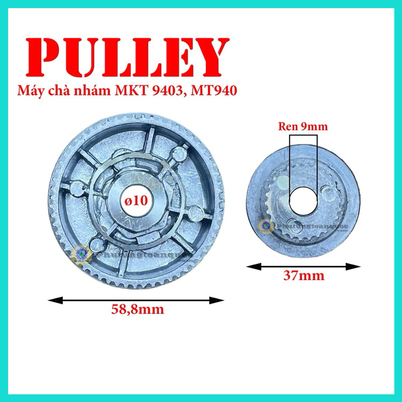 Buly (Pulley) Makita 9403, Maktec MT940, AST610 Sanding Machine สามารถ ...