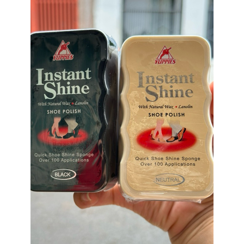 Yuppies Instant Shine Shoe Polish (มาเลเซีย) | Shopee Thailand
