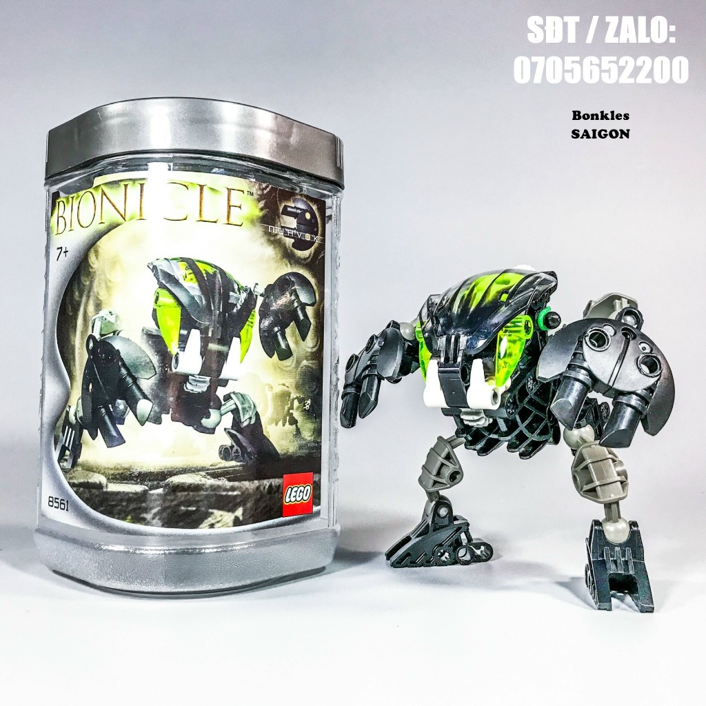 Lego Bionicle Bohrok 8561 Nuhvok ของเล่นเดนมาร์กของแท้ (2002) | Shopee ...