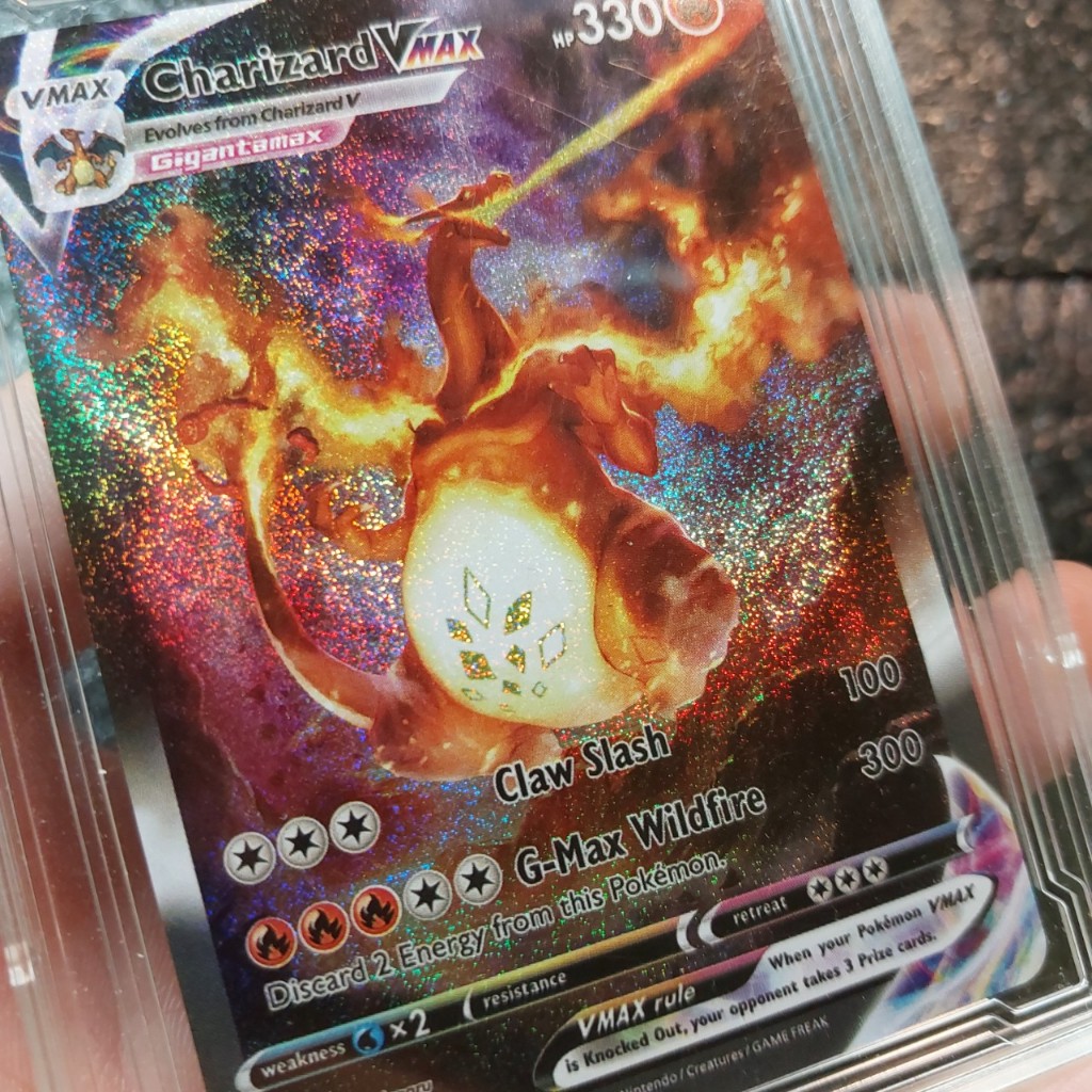 Pokémon Card Charizard VMax SWSH261 Pokemon Promo Secret Foil 1459 d37 ...