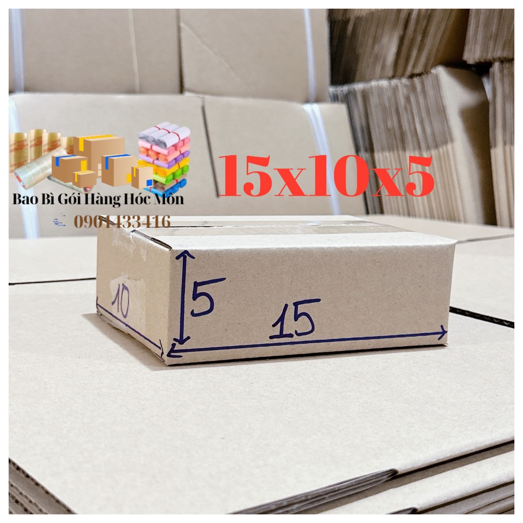 Combo 10 กล่องกล่อง 15x10x5 Packing Ship COD Box 3 ชั้น EB Wave Face ...