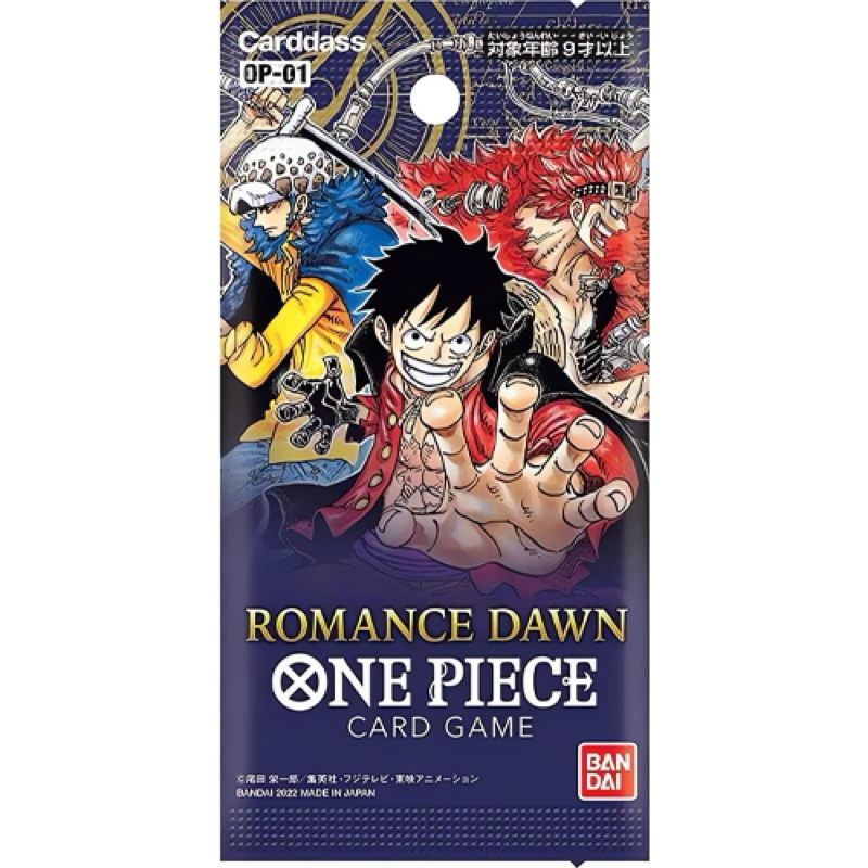 01 แพ็คการ์ดเกมวันพีซ Romance Dawn OP-01 ของแท้ Bandai เวอร์ชั่นญี่ปุ่น ...