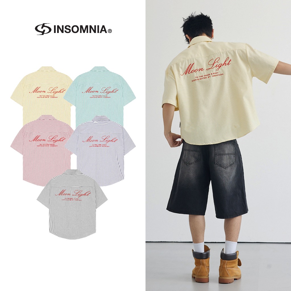 INSOMNIA Moonlight Local Brand เสื้อ Oxford Unisex - TS020 | Shopee ...