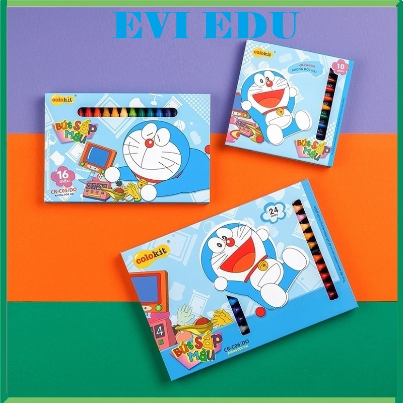 Colokit Doraemon Crayons / Thien Long CR-C04 /DO CR-C054 /DO CR-C06 /DO ...