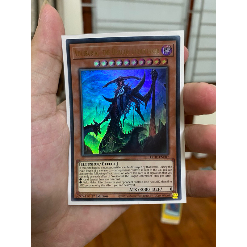 การ์ด Vouibulial, The Dragon Undertaker - Ultra Rare - LEDE-EN087 - [UK ...