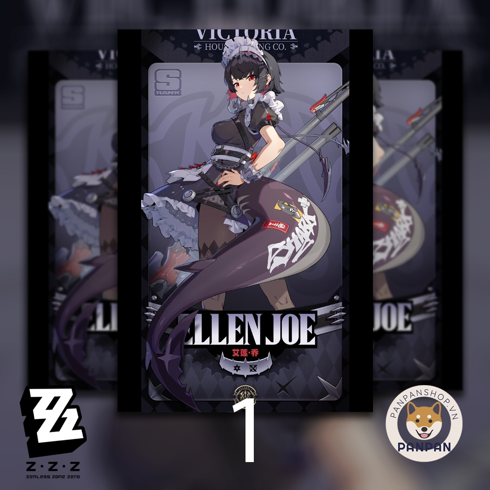 โปสเตอร์ลามิเนตพลาสติก Zenless Zone Zero (1) Ellen Joe, Anby, Nicole ...