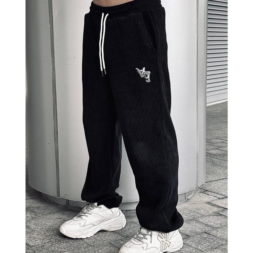 Loose Form Unisex Jogger Pants - ผ้ากํามะหยี่หนา VIETGANGZ ของแท้ ...