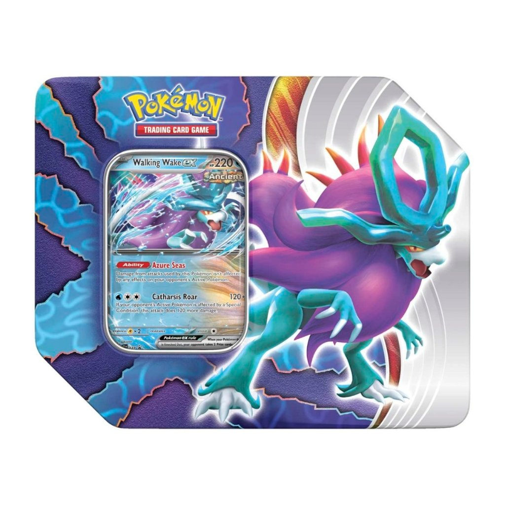 กล่องการ์ด Pokemon TCG SV05 - Temporal Forces May Ex Tin [5 Collection ...