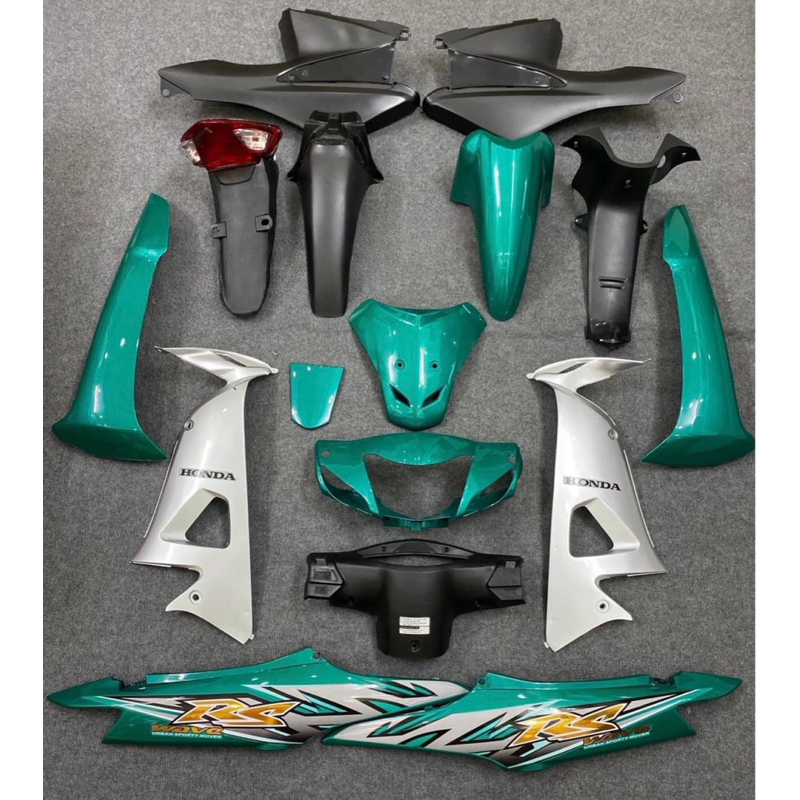 Wave Rs 100 แสตมป์สีน้ําเงิน - แสตมป์รูปลอก 3 ชั้น | Shopee Thailand