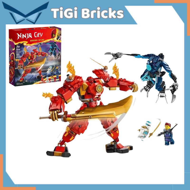 Ninjas Rising Assembly Toy - Kai 9208 หุ่นยนต์ประถมศึกษา - Mech Kai ...