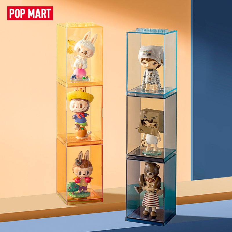 [Skullpandaholic] [HCM] Popmart Coloful Display box Set (3PCs) Multi ...