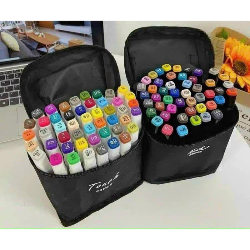 Marker Touch Sketch 80 ชุดปากกามาร์กเกอร์หลากสี | Shopee Thailand
