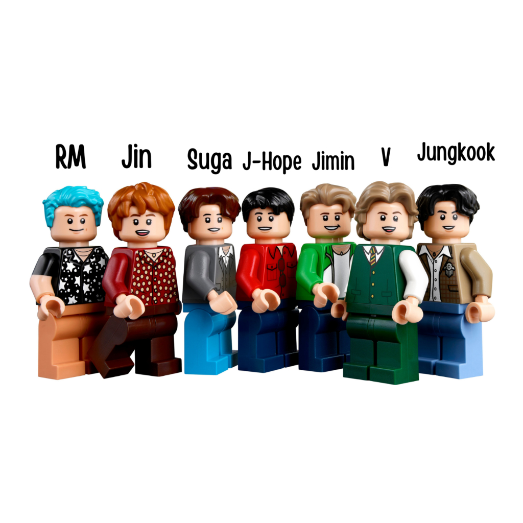 (LEGO Mini BTS) Full Band BTS K-POP 7 ตัวละคร SET 21339 | Shopee Thailand
