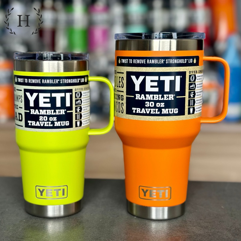 แก้วเก็บอุณหภูมิ YETI (USA) ของแท้ - Travel Mug 20oz และ 30oz ฝา ...