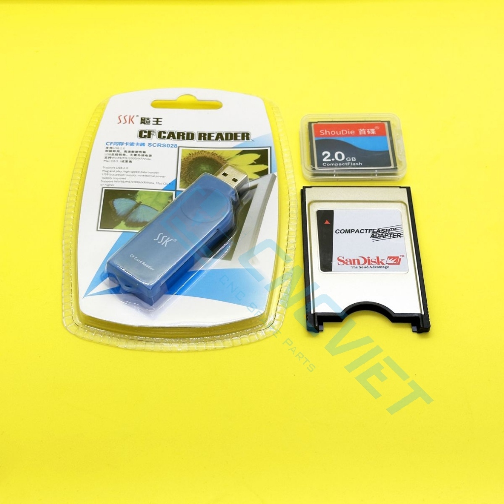 การ์ดหน่วยความจํา Fanuc – CF card และ reader Combo | Shopee Thailand