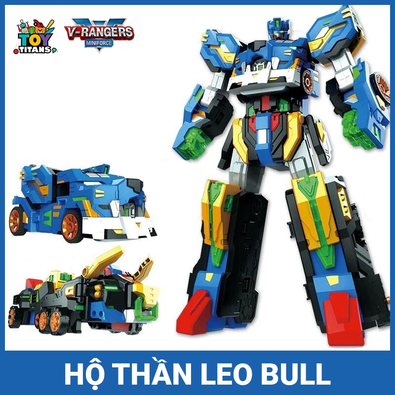 Miniforce V Robot Guardian Bull Guardian - Child Super Squad | Shopee ...